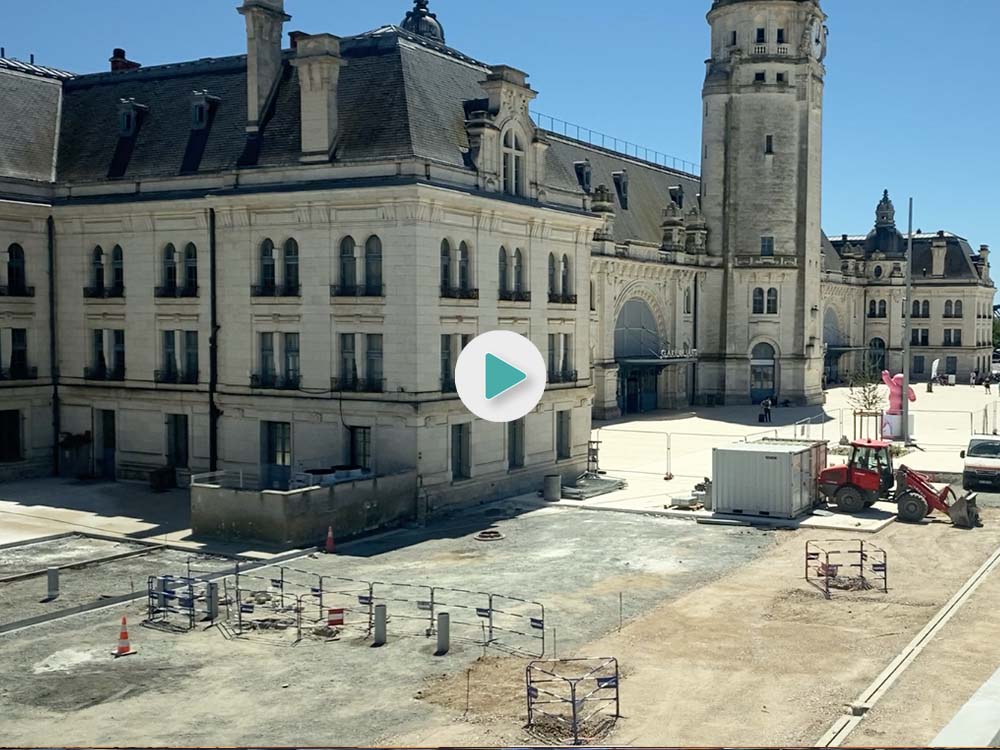 Gare SNCF de La Rochelle - Espace multimodal - Les Rétais