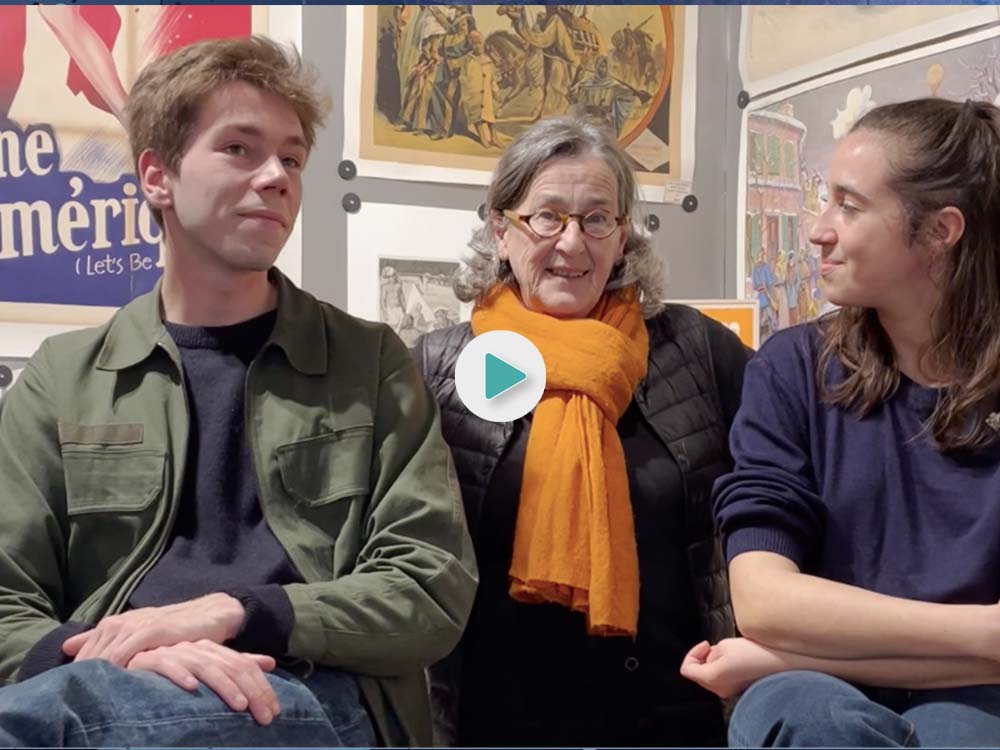 Exposition d'affiches de cinéma - librairie Quillet à Loix - Les Rétais