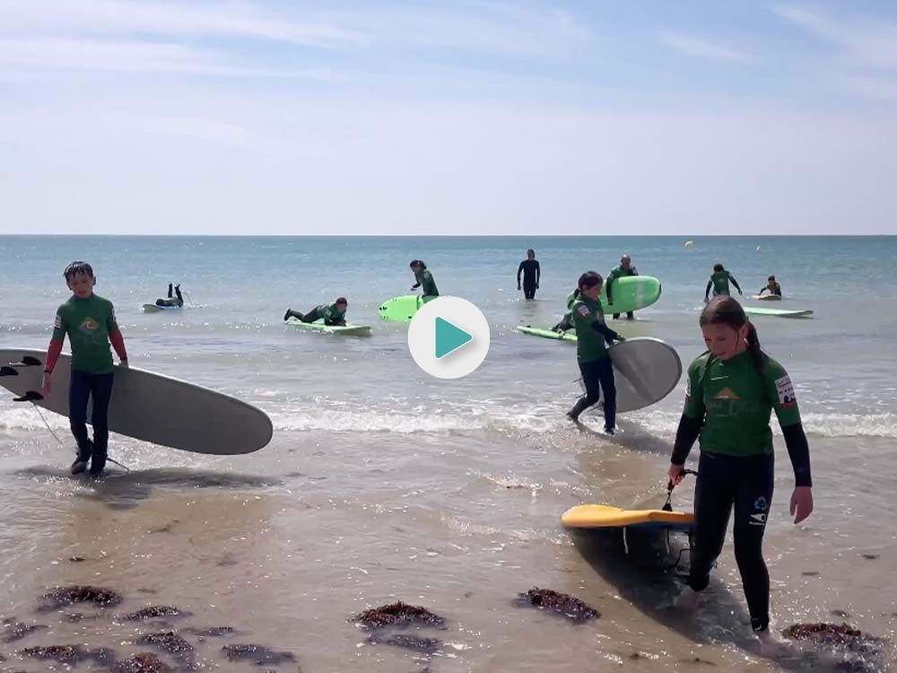 Ré Surf - école de surf - ile de Ré -Les Rétais